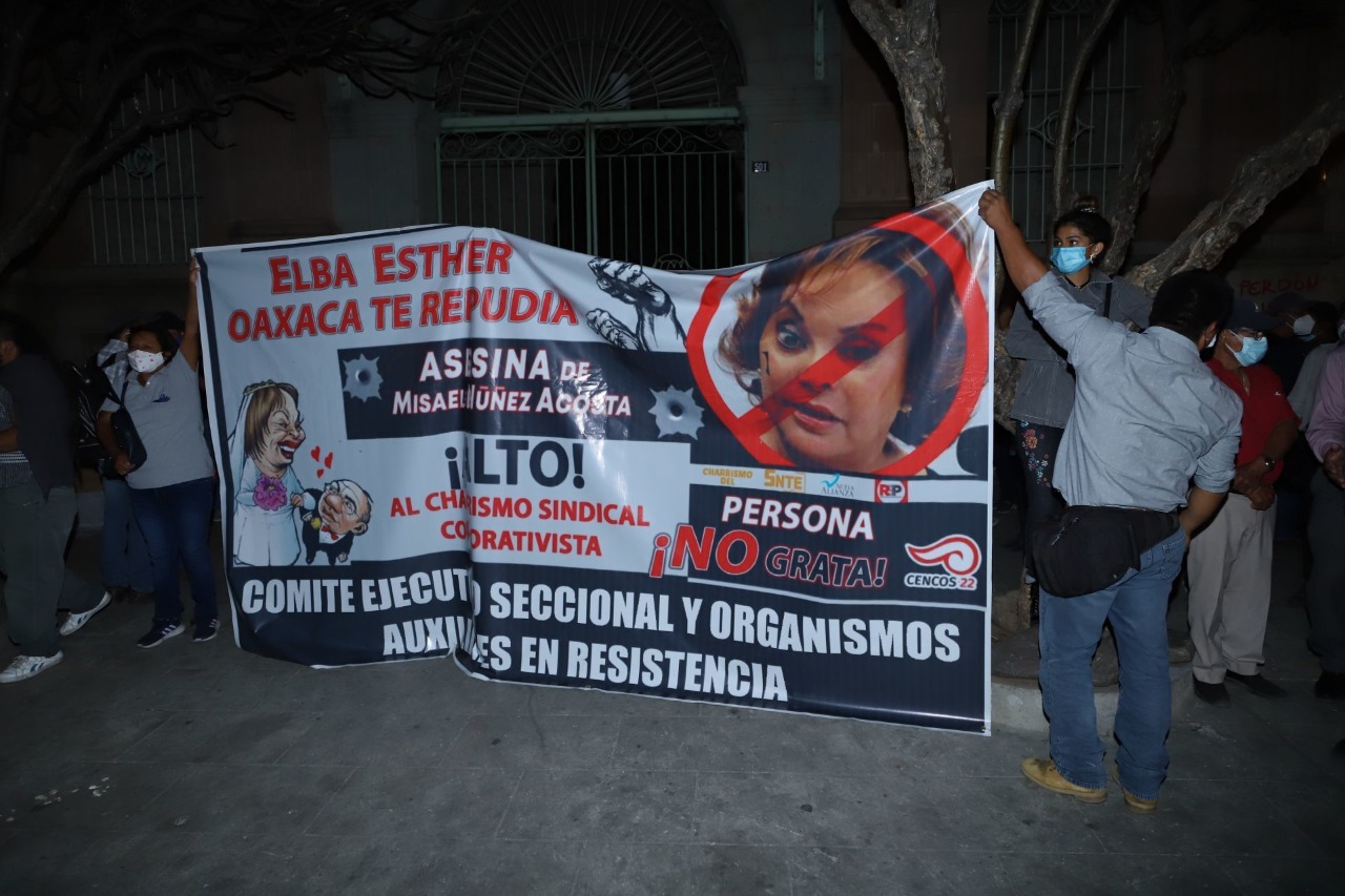 [VIDEO] ¡Asesina!, no eres bien recibida en Oaxaca, le dicen maestros a ...