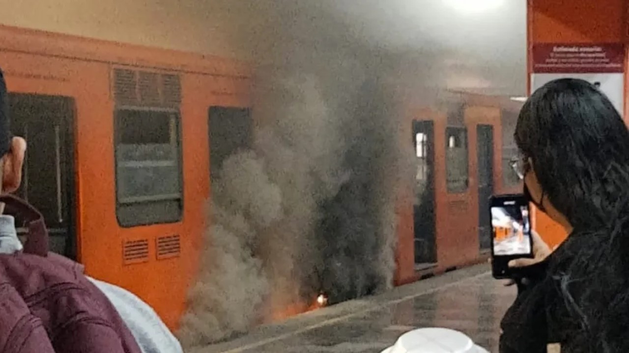 VIDEO: Vagón de la L5 arde y desprende humo; el Metro asegura que no ...