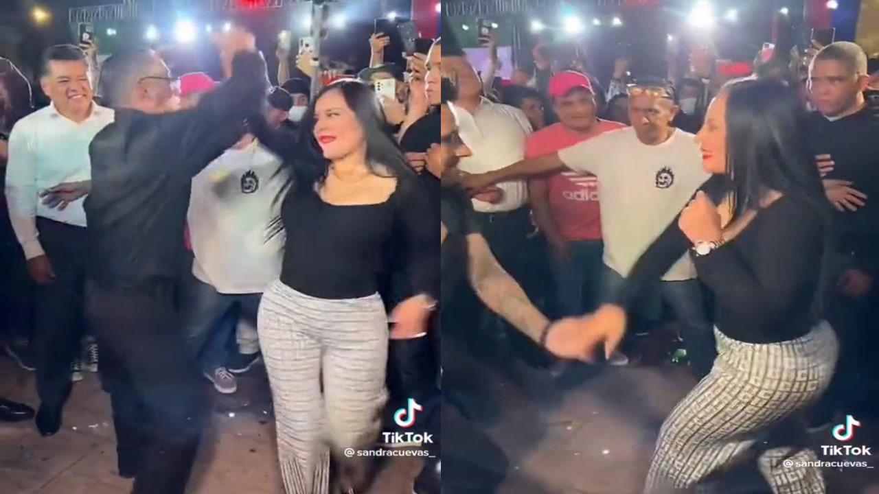 [VIDEO] Así bailó Sandra Cuevas en la "Guerra de sonideros en ...