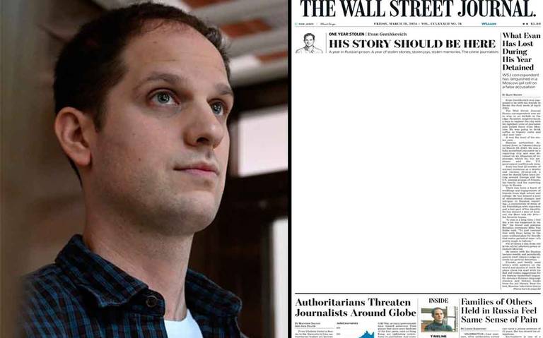The Wall Street Journal publica portada en blanco en apoyo al ...