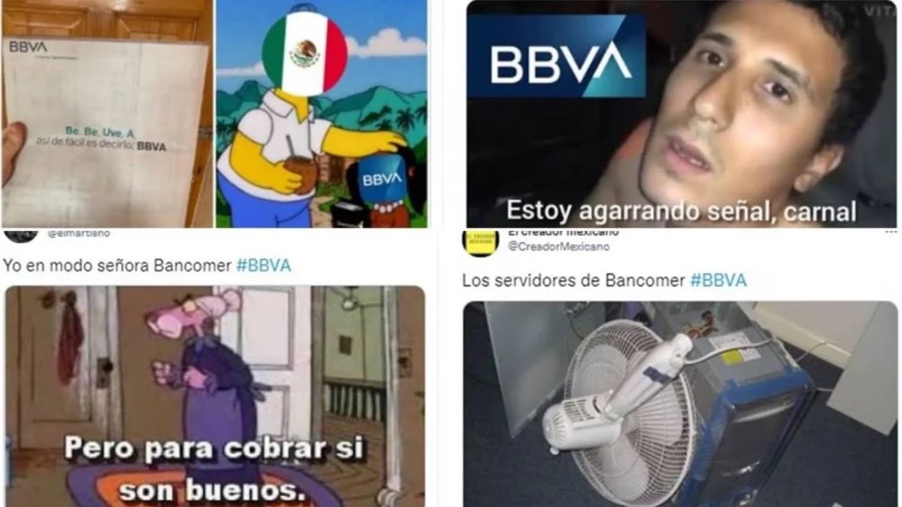 Se cae app de BBVA en plena quincena y los MEMES no perdonan: “pero qué ...