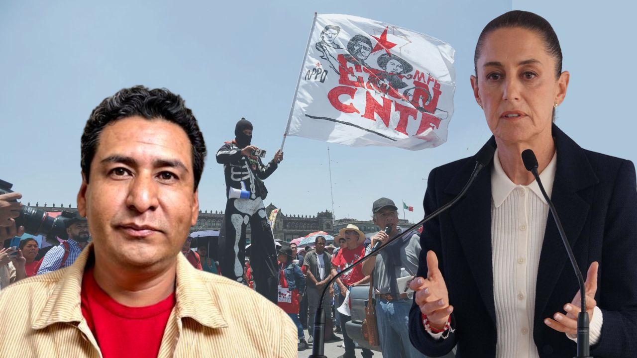 Si Sheinbaum no cumple los acuerdos con la CNTE, los maestros volverán ...