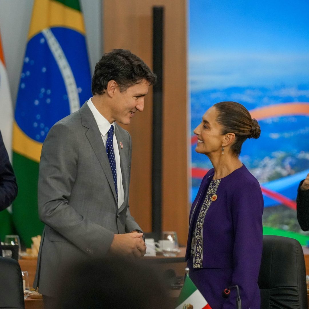 Doble discurso en Canadá: Trudeau sonríe a Claudia, pero primer ...