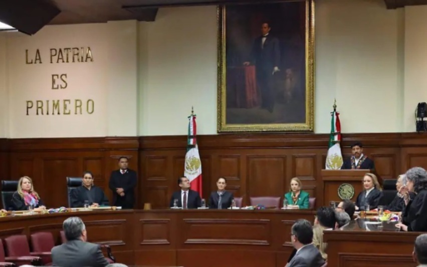 "Con esta sesión refundamos el Poder Judicial": Hugo Aguilar en su ...