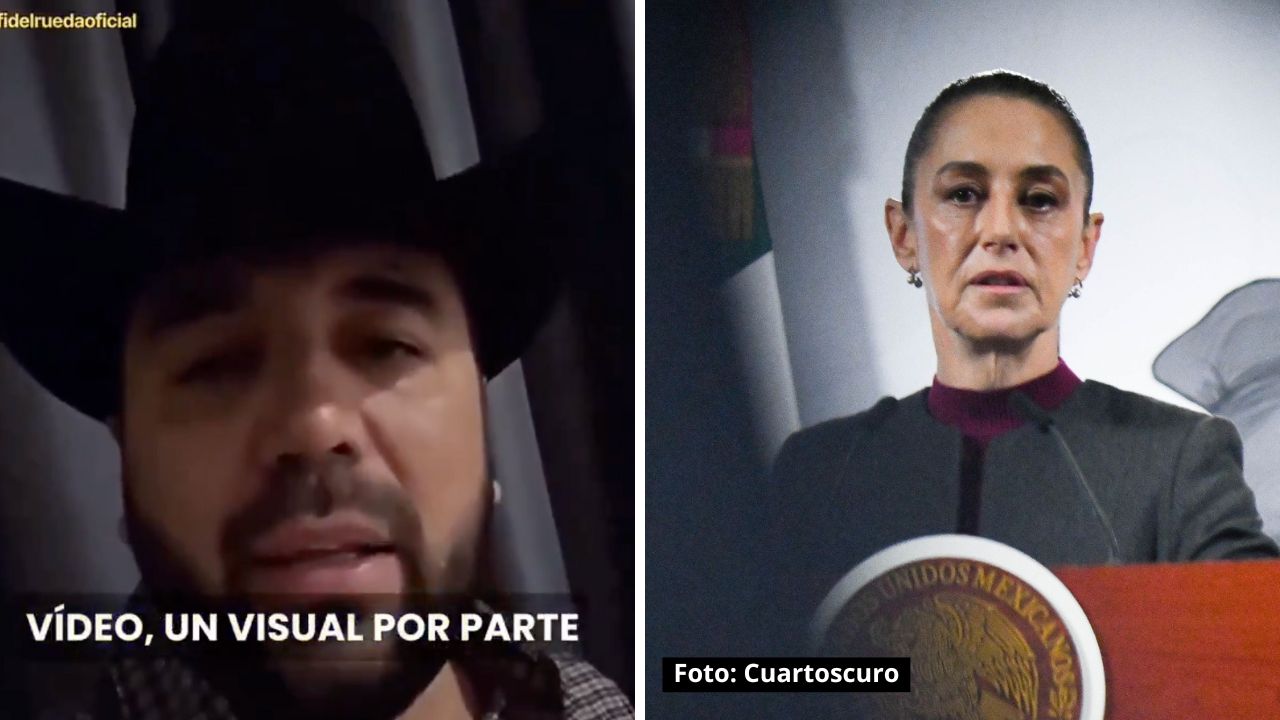 Fidel Rueda se disculpa con la presidenta tras publicar video ...